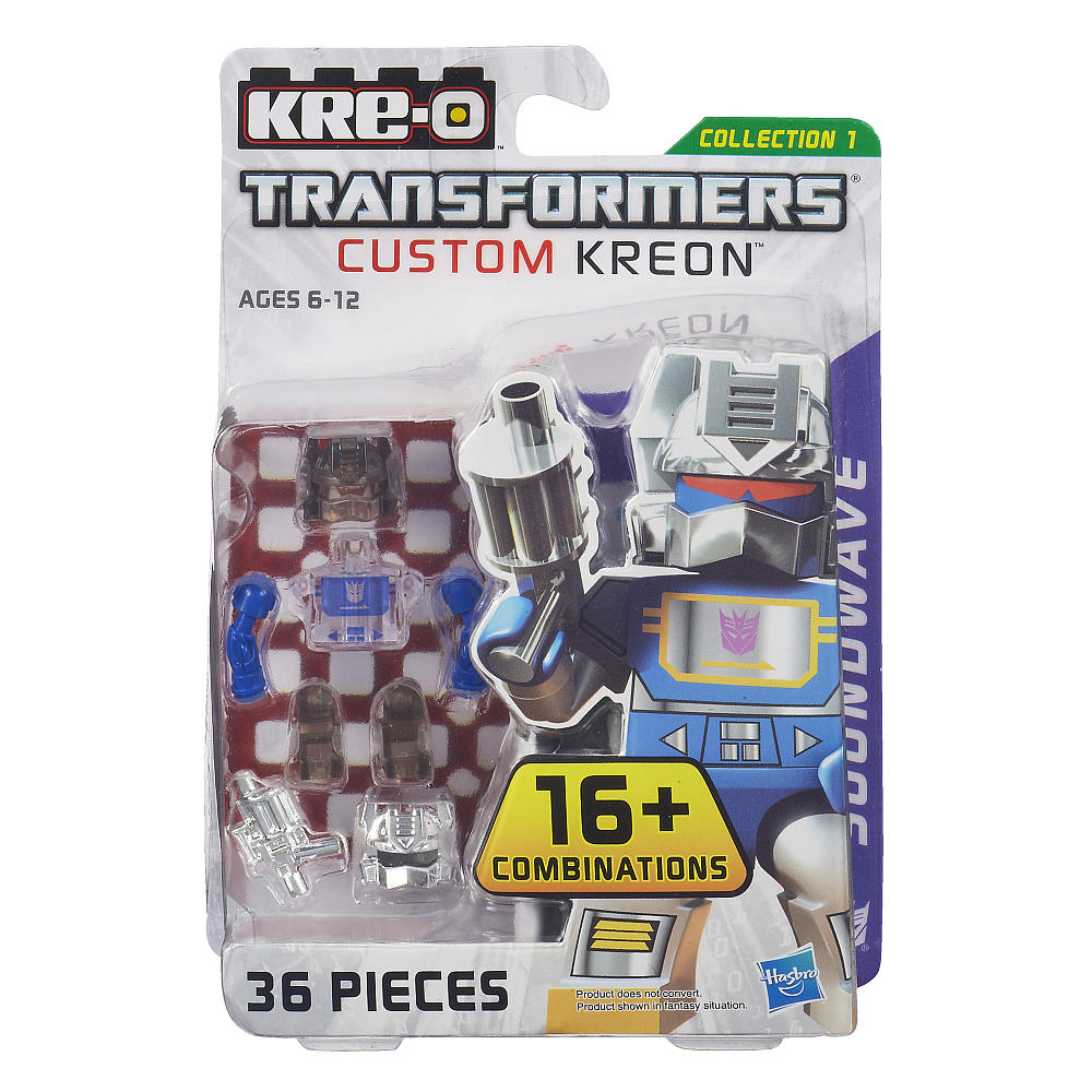 Transformers Kre-O Soundwave Custom - Action Figure Headquarters
