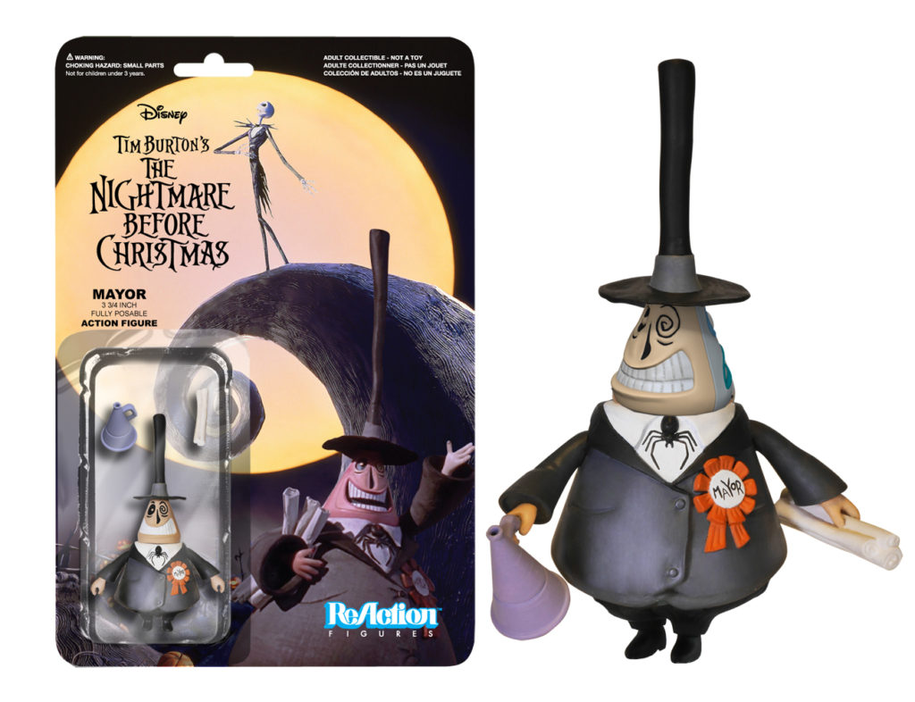 Funko ReAction Nightmare Before Christmas Figures Mayor - Action Figure ...