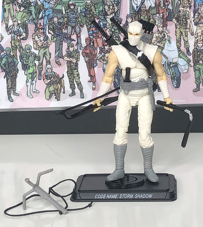GI Joe 25th Anniversary Loose Storm Shadow (2009 Box Set) - Action ...