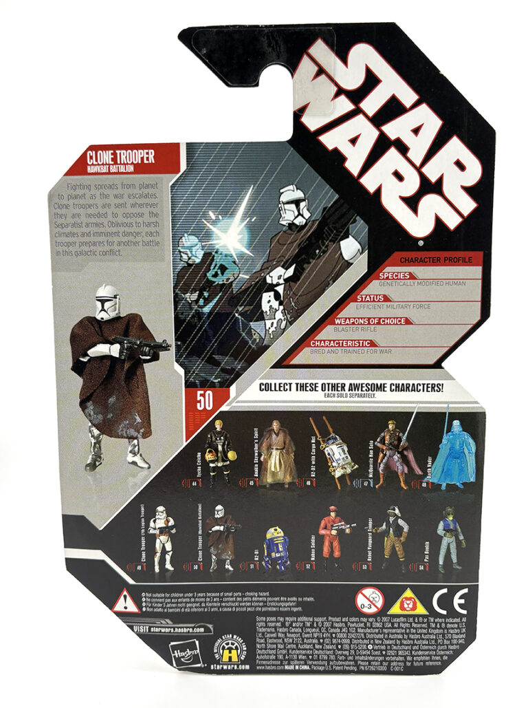 Star Wars 30th Anniversary (3.75 Inch) Carded Clone Trooper Hawkbat ...